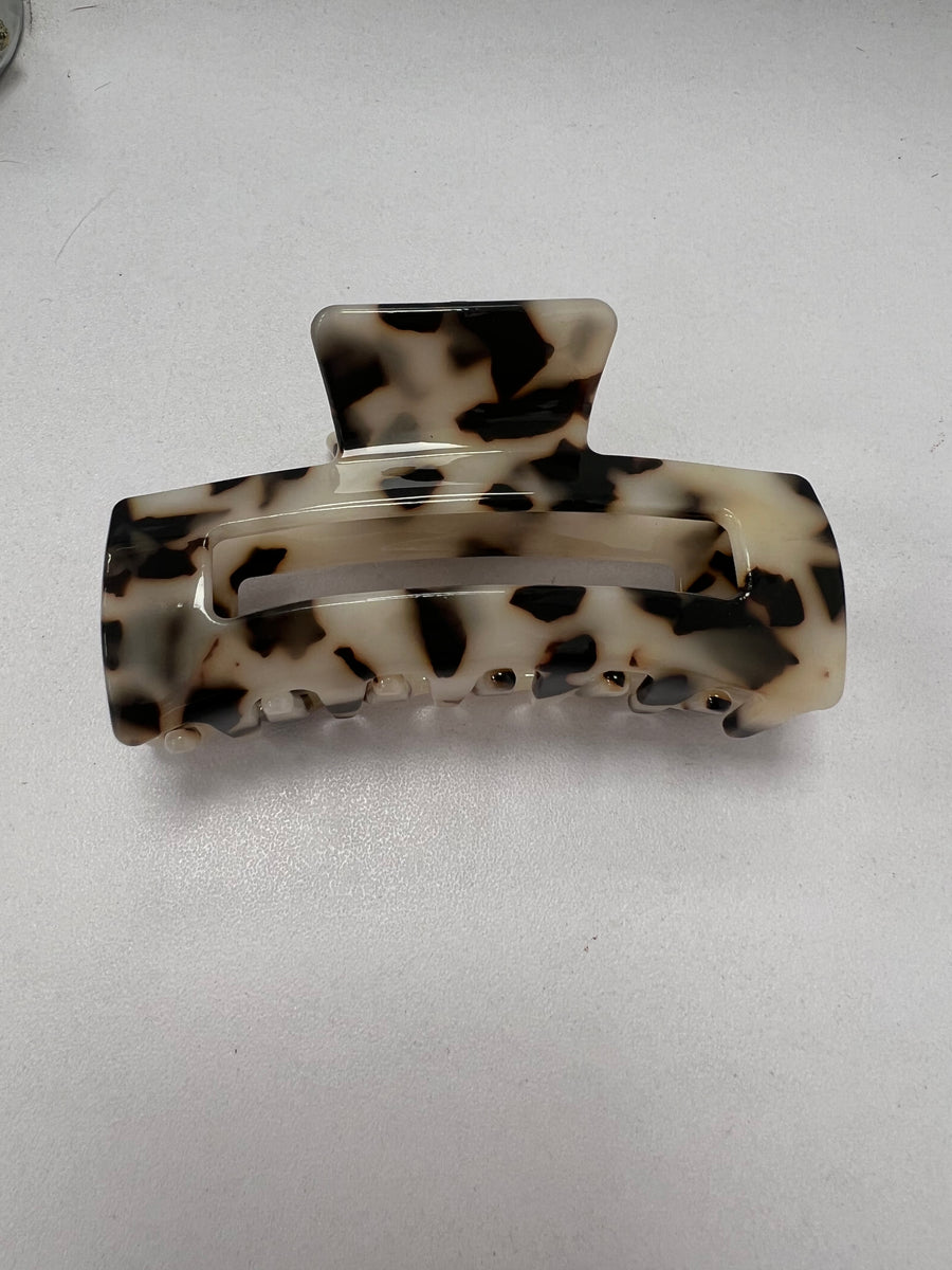 Tortoise Shell Big Clip – Abbey Preston Hair
